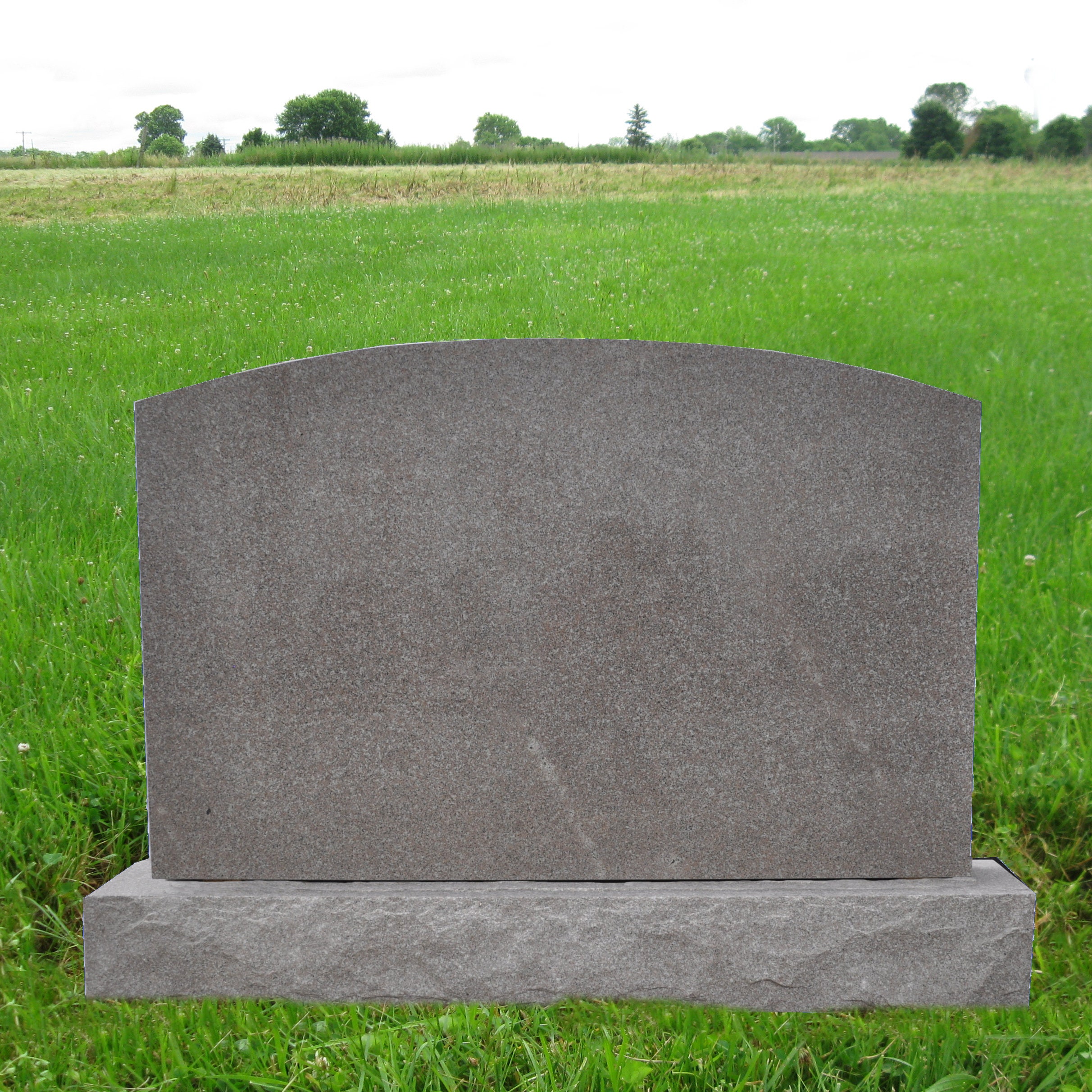 Monument Seashell Pink Gravestone Tombstone Granite Marker Cemetery ...