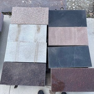 Stardust Black Granite Cemetery Grass Headstone Flat Grave - Etsy