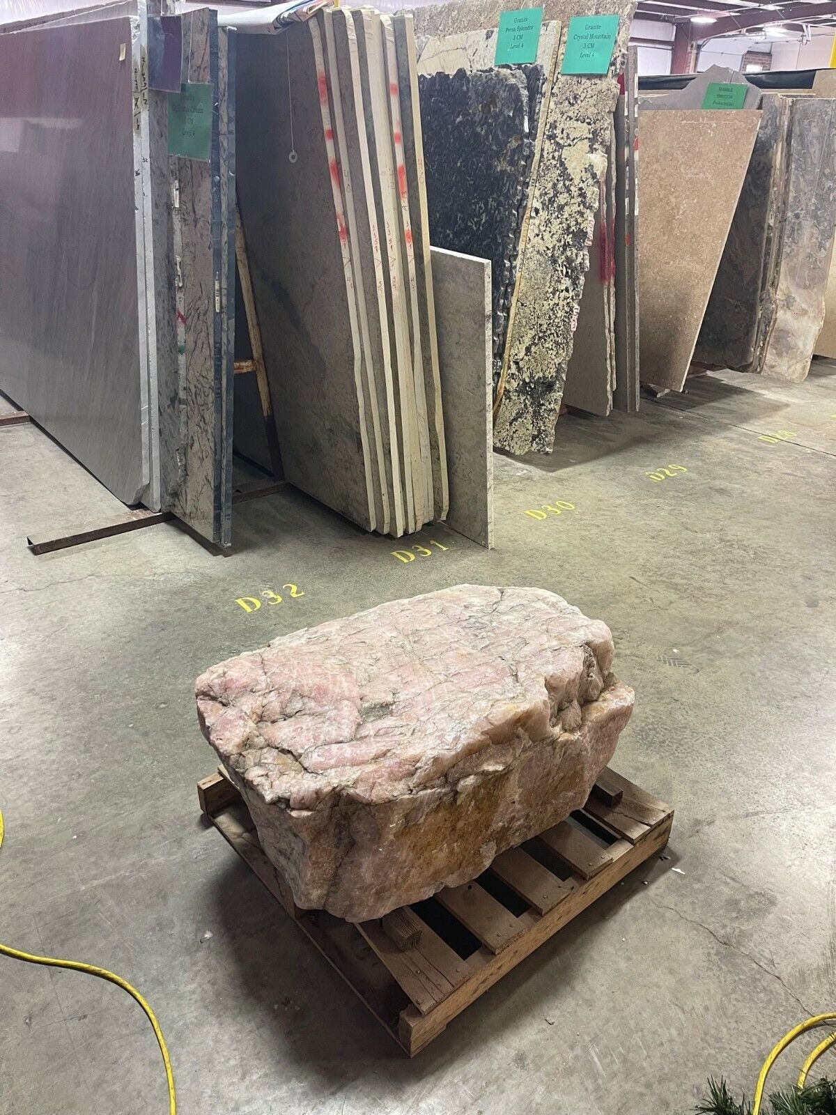 Pink Rose Quartz Rock Boulder Natural Stone Gemstone Jewel About 1000 ...