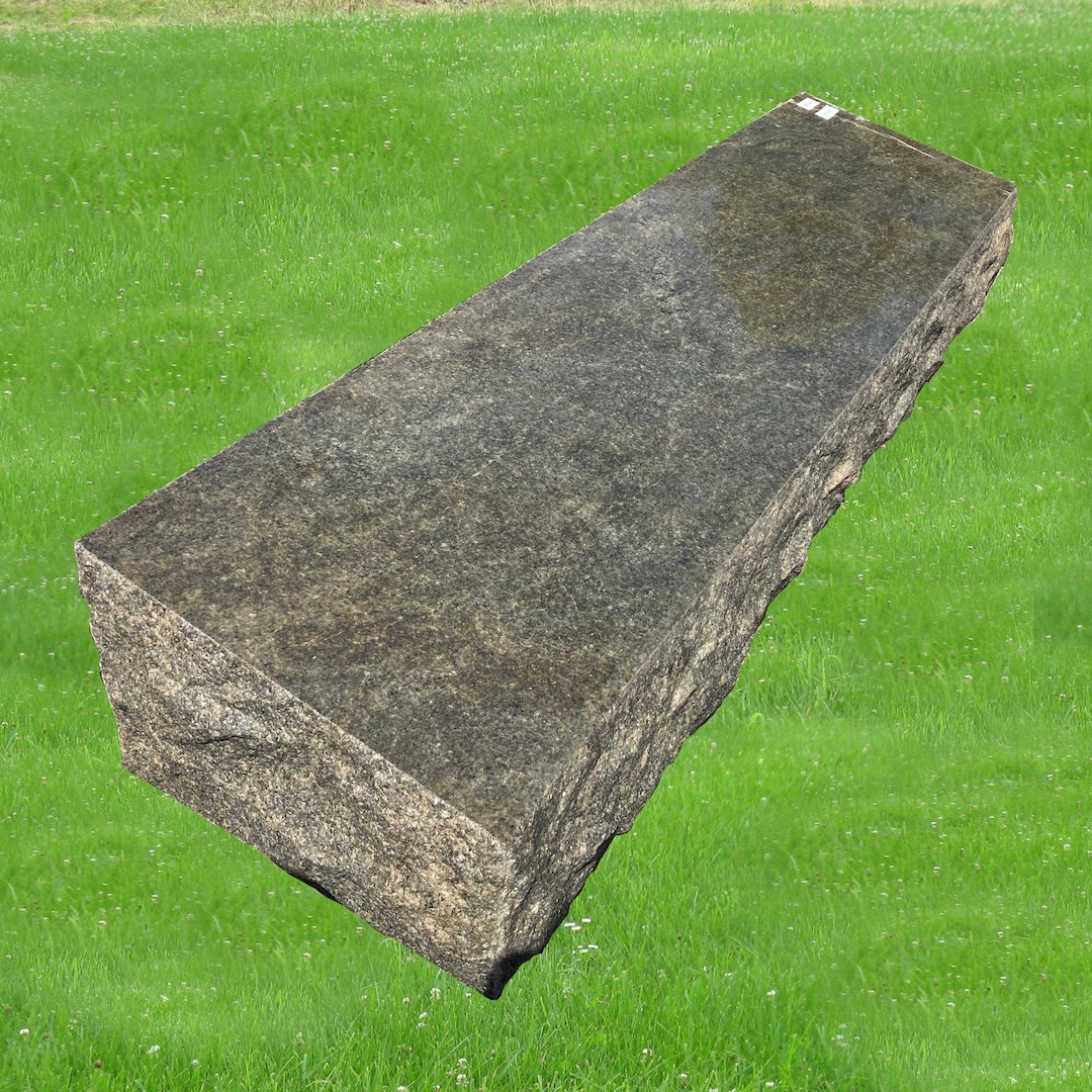 48x12x9-6 Granite Tropical Green Marker Monument Headstone Grave BV-35 ...