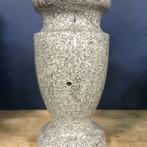 Granite Monument Vase Memorial Graveside Flower Headstone 12x5.5 A - Etsy