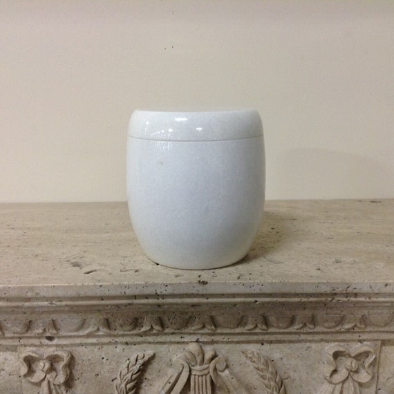 Crystal White Granite Cremation Urn for Ashes Cemetery - Etsy