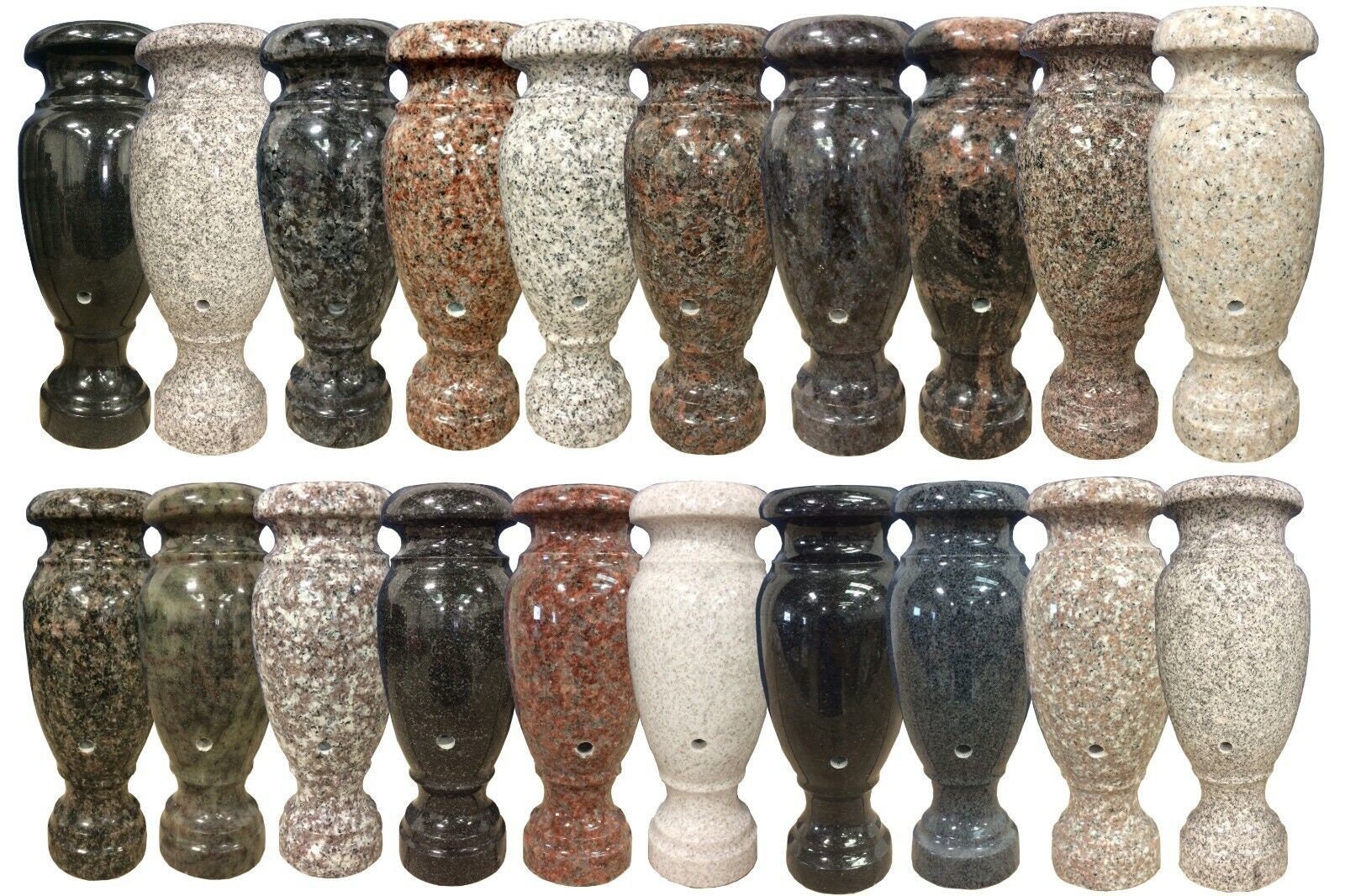 Granite Monument Vase Memorial Graveside Flower Headstone 10x4 G - Etsy