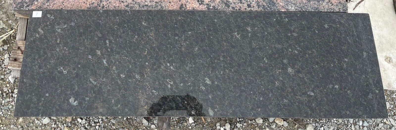 Emerald Pearl Granite Double Grass Cemetery Marker Stone Head - Etsy