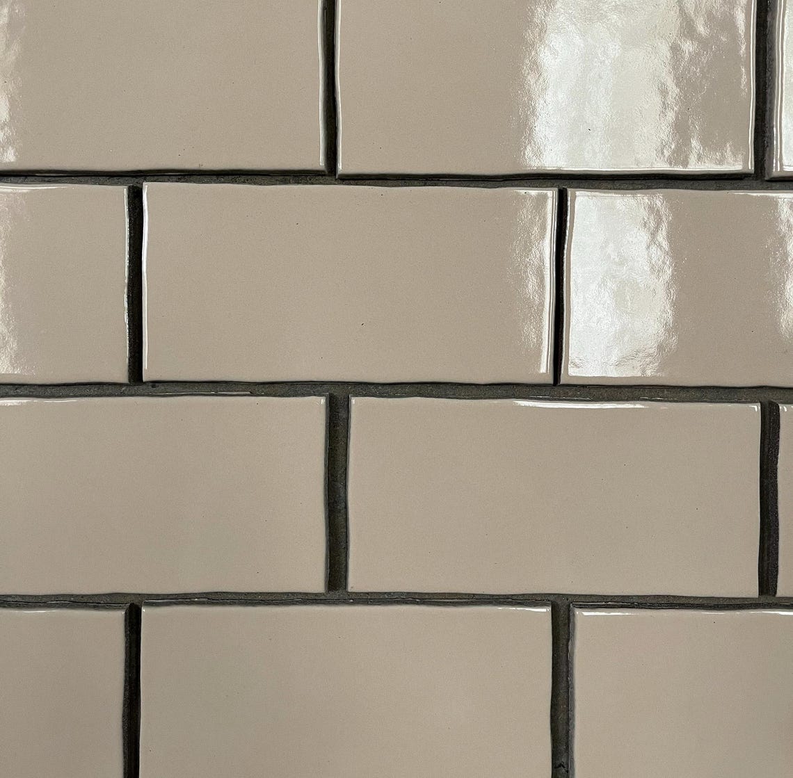 Sepia Tan Ceramic Wall Tile Border - Summitville - Etsy