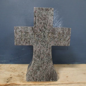 Bahama Blue Granite Memorial Cemetery Grave Marker Cross Hope CR-03 - Etsy