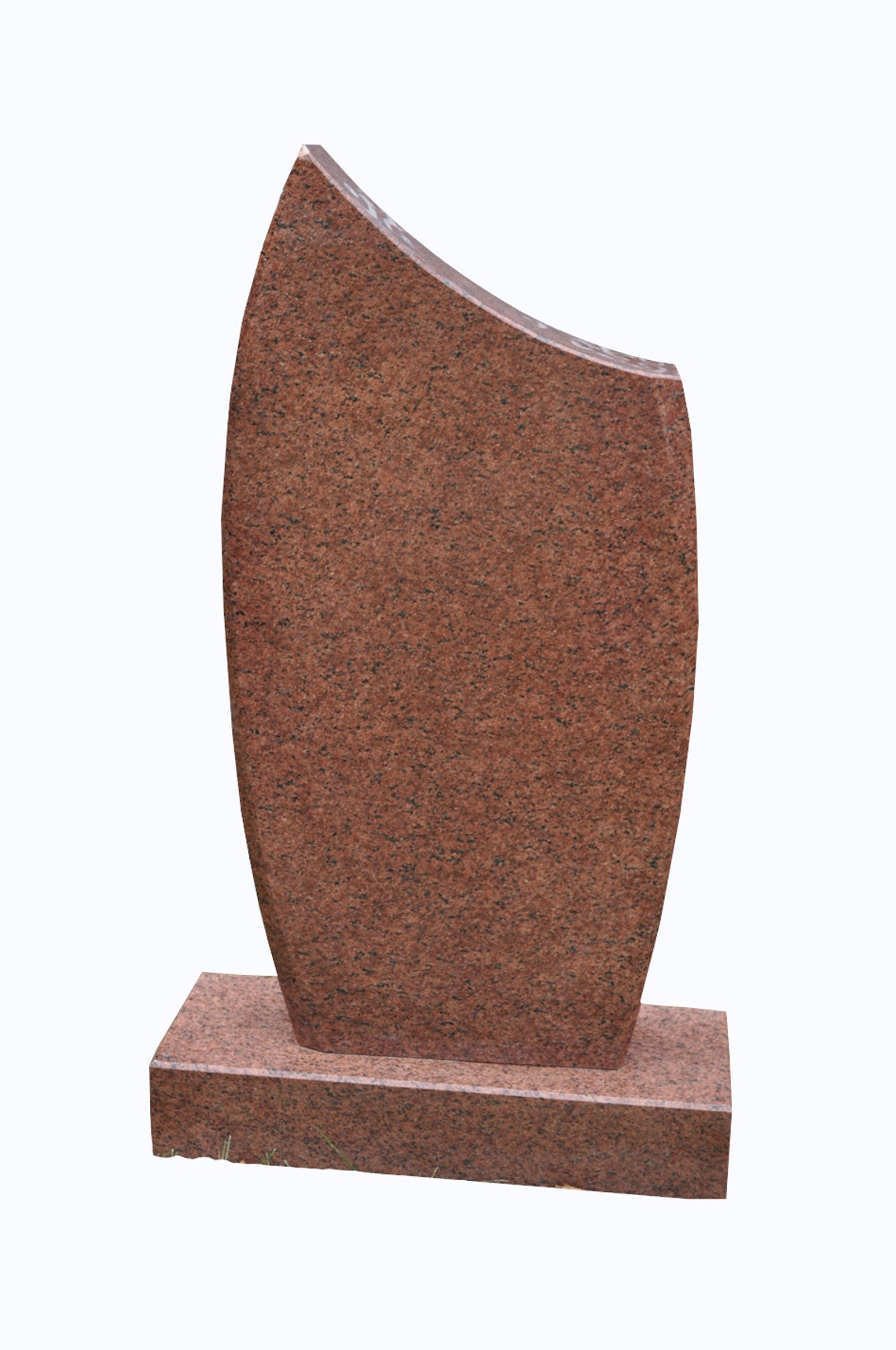 Monument Granite Memorial Grave Red Tombstone Marker Cemetery Stone MN ...