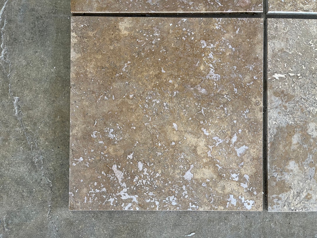 Chocolate Brown 12x12 Tile Marble Natural Stone Floor Splash Wall 10 Pc ...