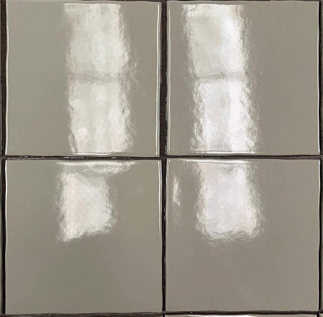 Sage Green Shiny Ceramic Tile, Wall Border (5 7/8") (1 Sample Piece) - Etsy