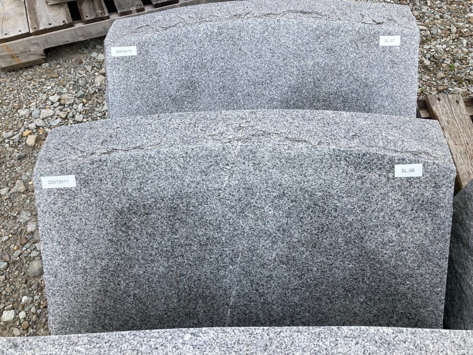 Gray Granite Slant Monument Cemetery Headstone Grave Marker - Etsy