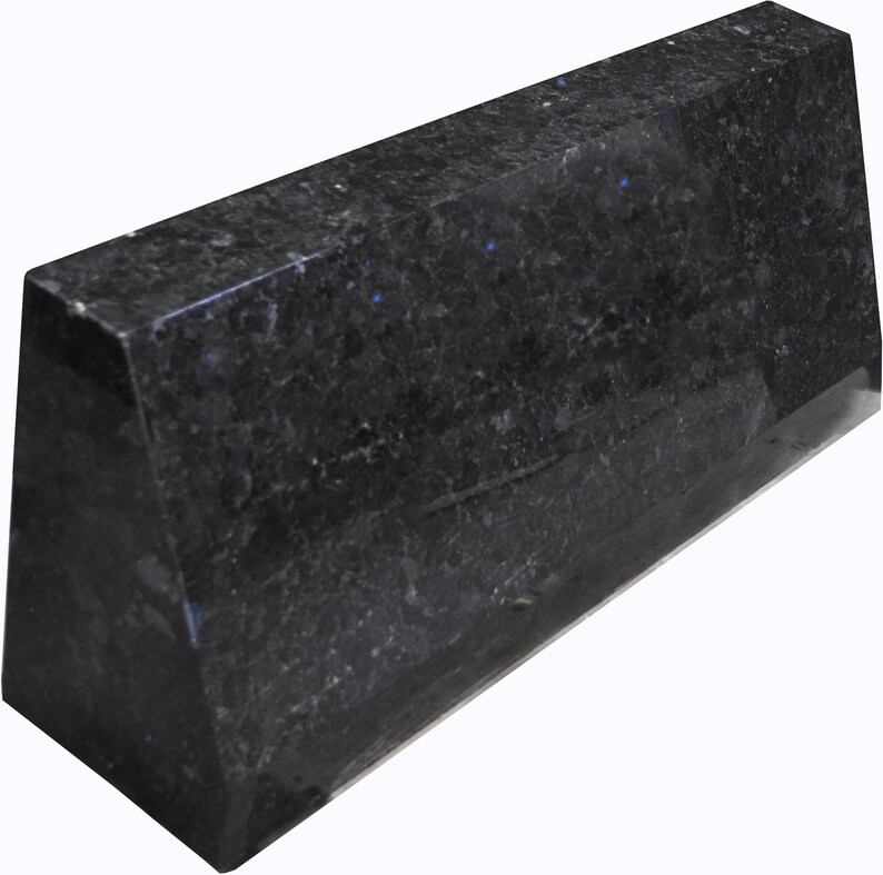 Volga Blue Granite Slant Monument Cemetery Headstone SL-01 - Etsy