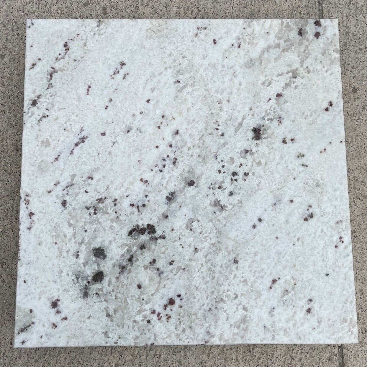 Tile 12x12 Granite Natural Stone Ruby White Floor Wall Decorative Craft ...