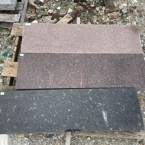 Morning Rose Granite Double Grass Cemetery Marker Stone Head - Etsy