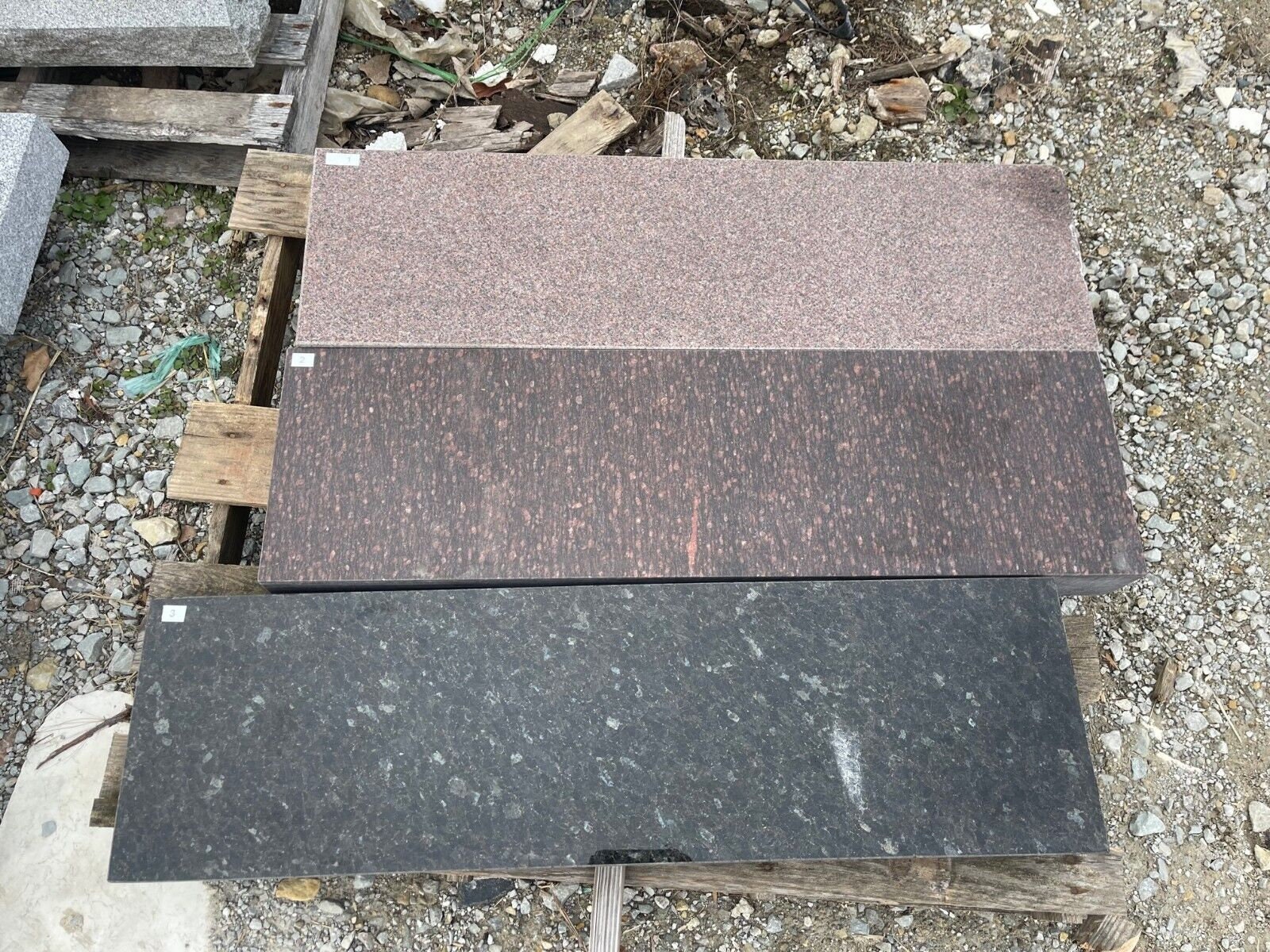 Morning Rose Granite Double Grass Cemetery Marker Stone Head - Etsy