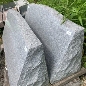 Gray Granite Slant Monument Cemetery Headstone Grave Marker - Etsy