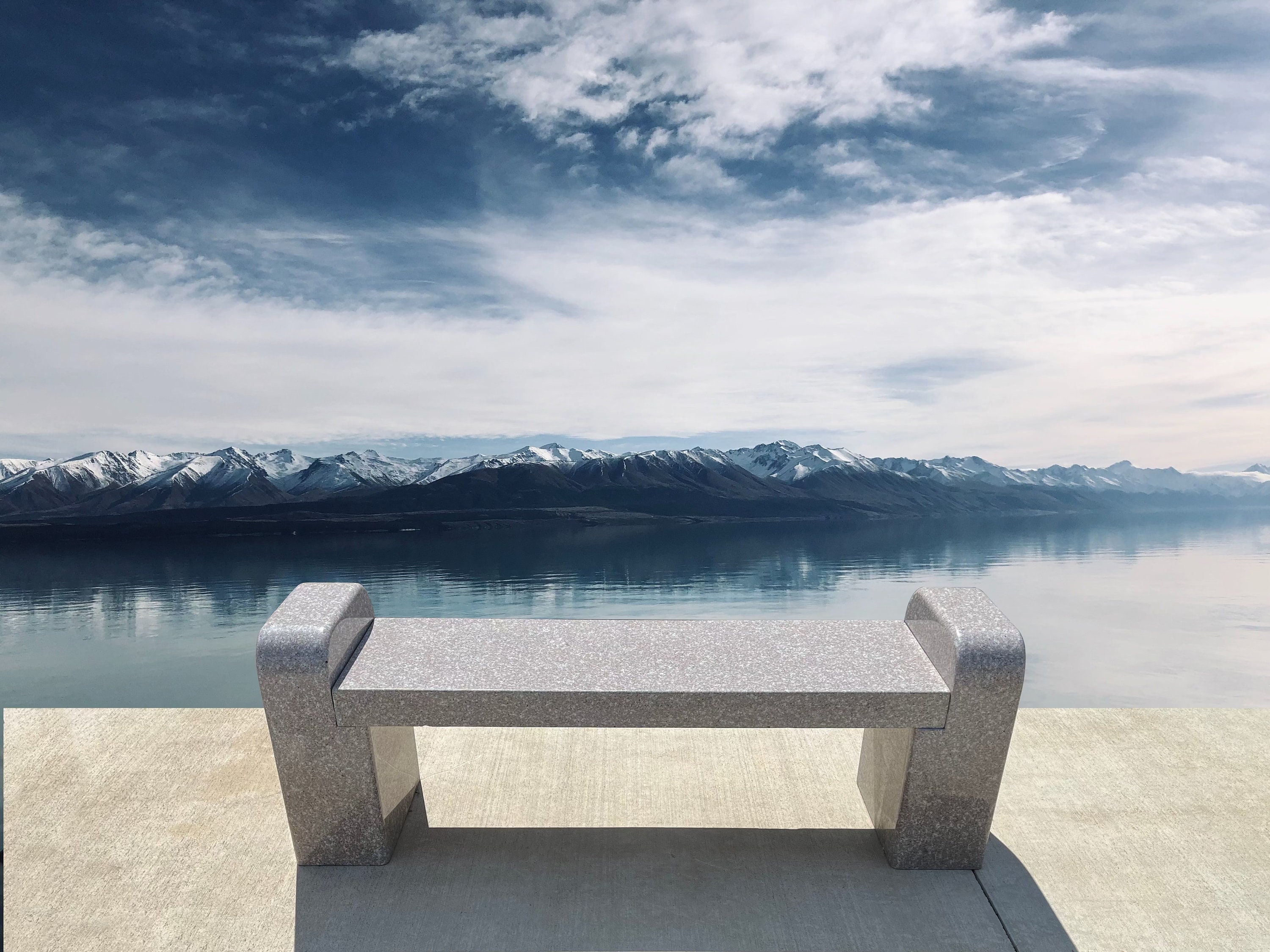 Classic Pink Granite Bench - Etsy