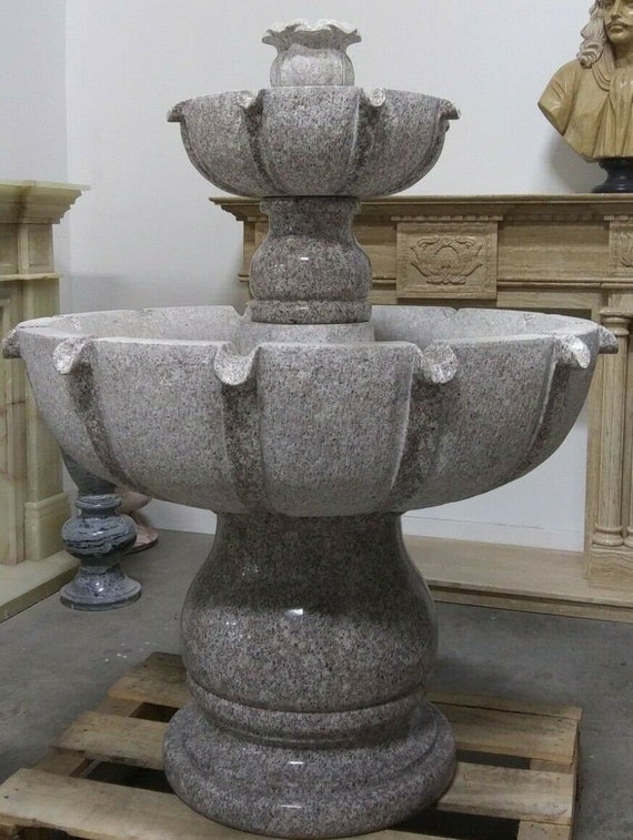 Plumb Rose Purple Fountain Two Tier Pineapple Top Outdoor - Etsy