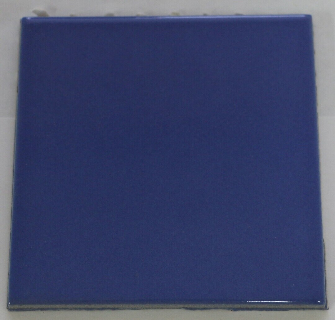 4x4* Tile Periwinkle Blue Glossy Vintage Bathroom Mosaic Ceramic 581 ...