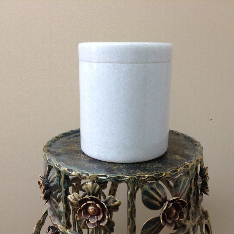 Crystal White Granite Cremation Urn for Ashes Memorial Funeral Burial 7 ...
