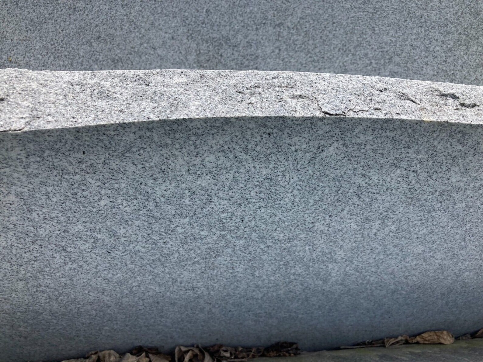 Gray Granite Slant Monument Cemetery Headstone Grave Marker - Etsy