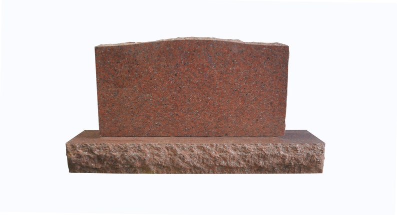 Monument Granite Memorial Grave Serpentine Red Tombstone Cemetery Stone ...