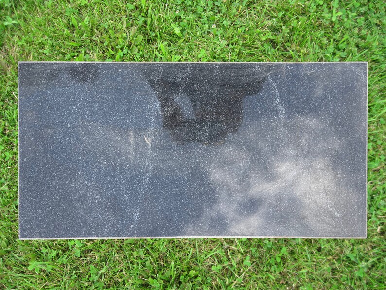 Stardust Black Granite Cemetery Grass Headstone Flat Grave Marker 24x12 GM-34 - Etsy