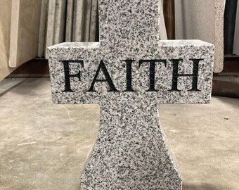 Granite Grave Cross - Etsy