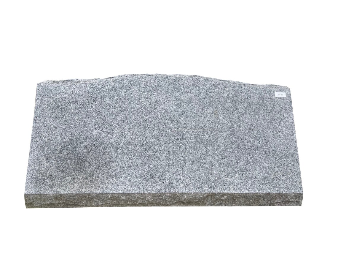 Gray Granite Slant Monument Cemetery Headstone Grave Marker - Etsy