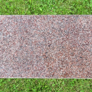 Morning Rose Granite Cemetery Pillow Headstone Flat Grave Marker ...