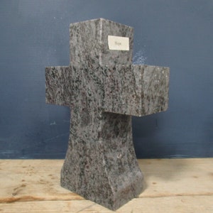 Bahama Blue Granite Memorial Cemetery Grave Marker Cross Hope CR-03 - Etsy