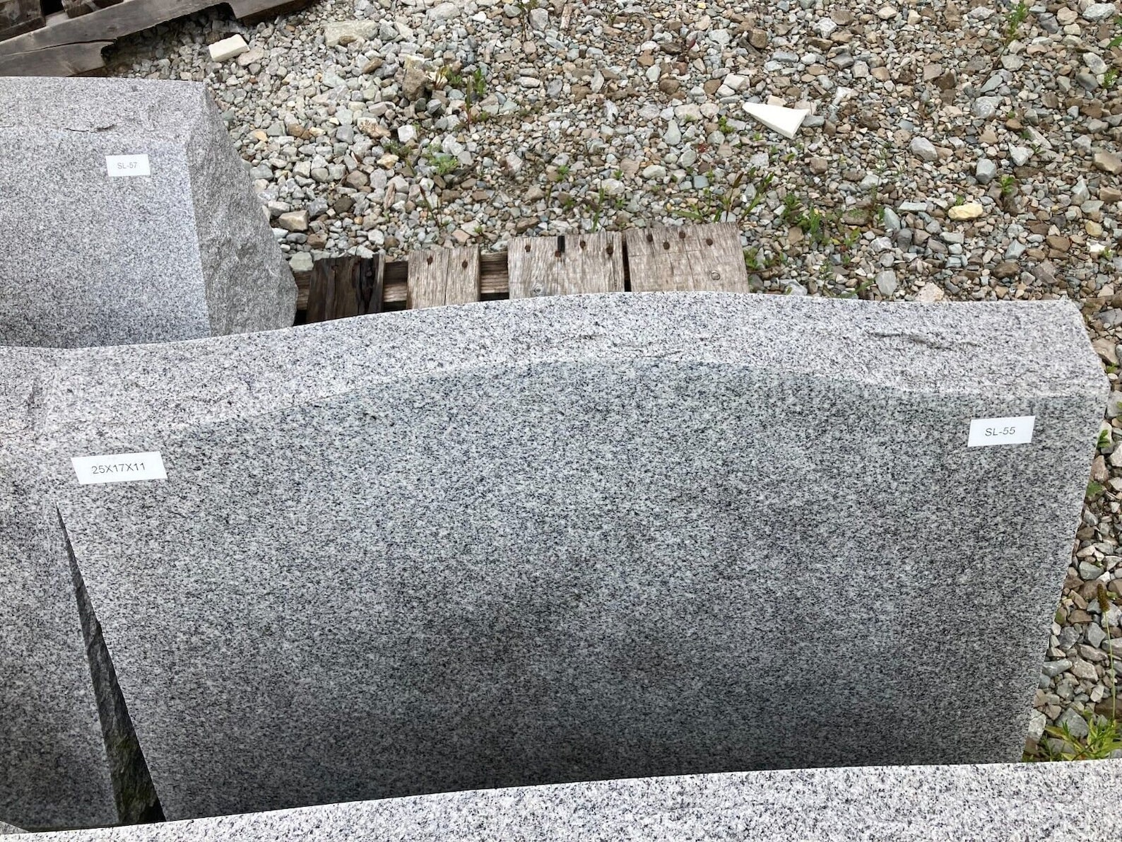 Gray Granite Slant Monument Cemetery Headstone Grave Marker - Etsy