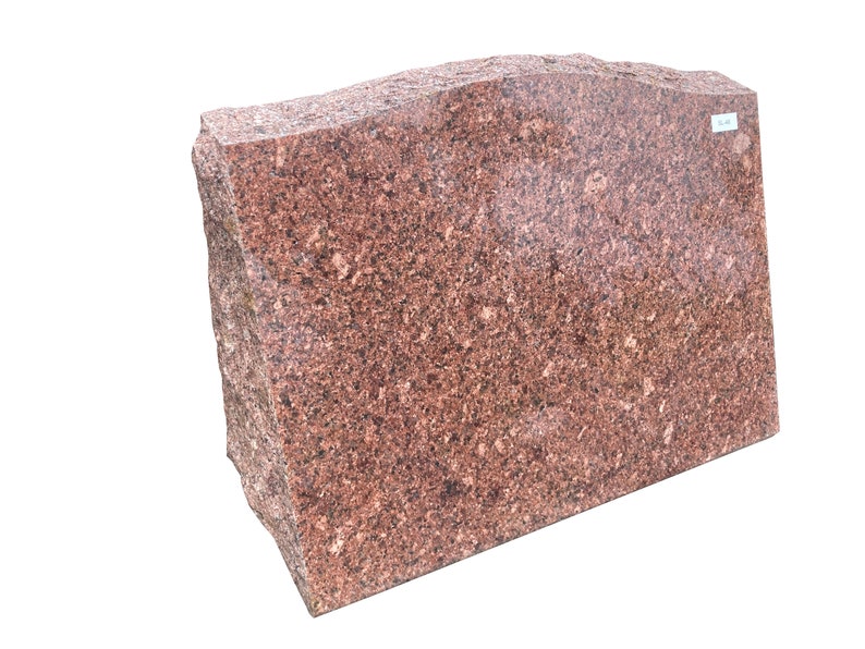 Red Granite Slant Monument SL-48 | Cemetery Headstone | Grave Marker ...