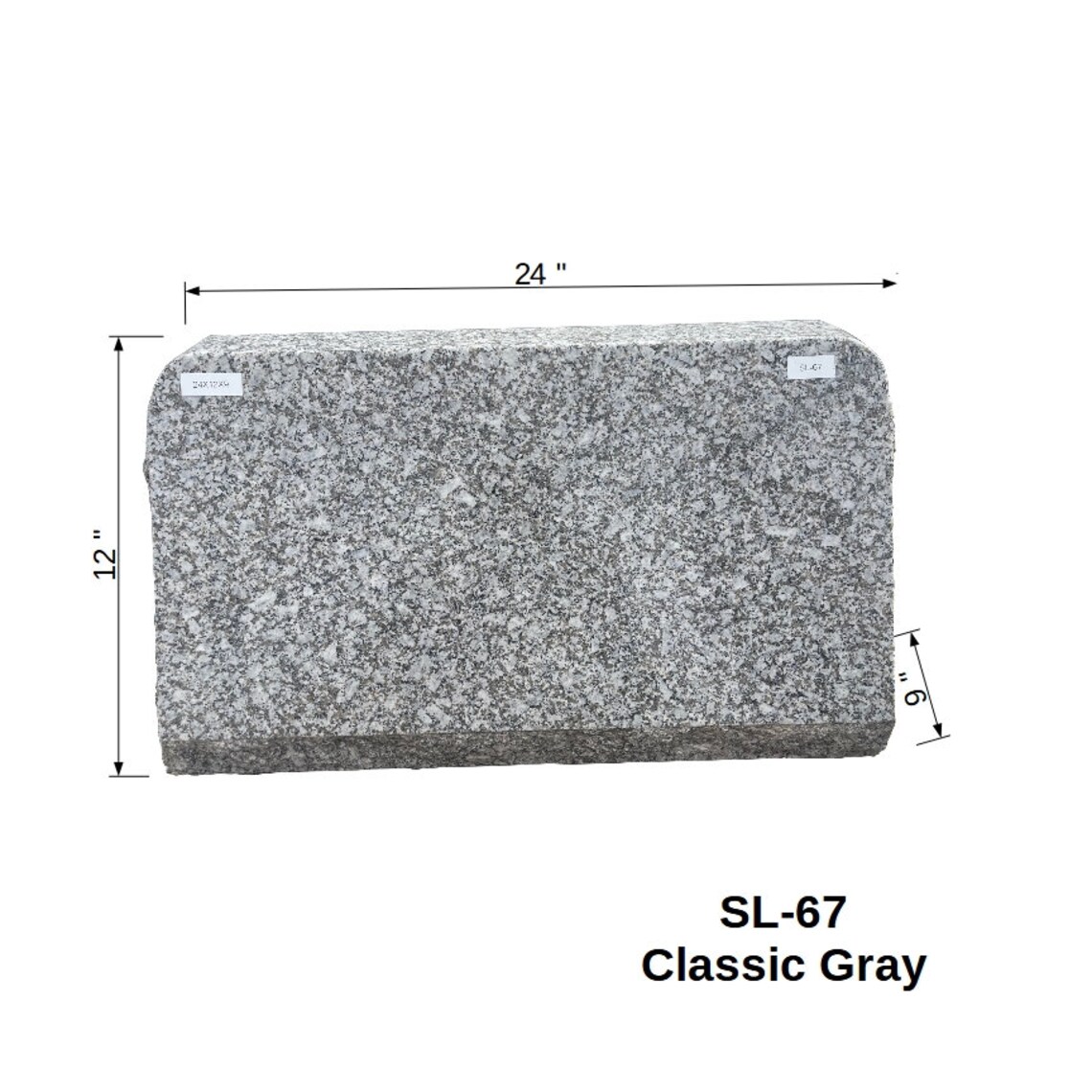 Gray Granite Slant Monument Cemetery Headstone Grave Marker SL-67 - Etsy