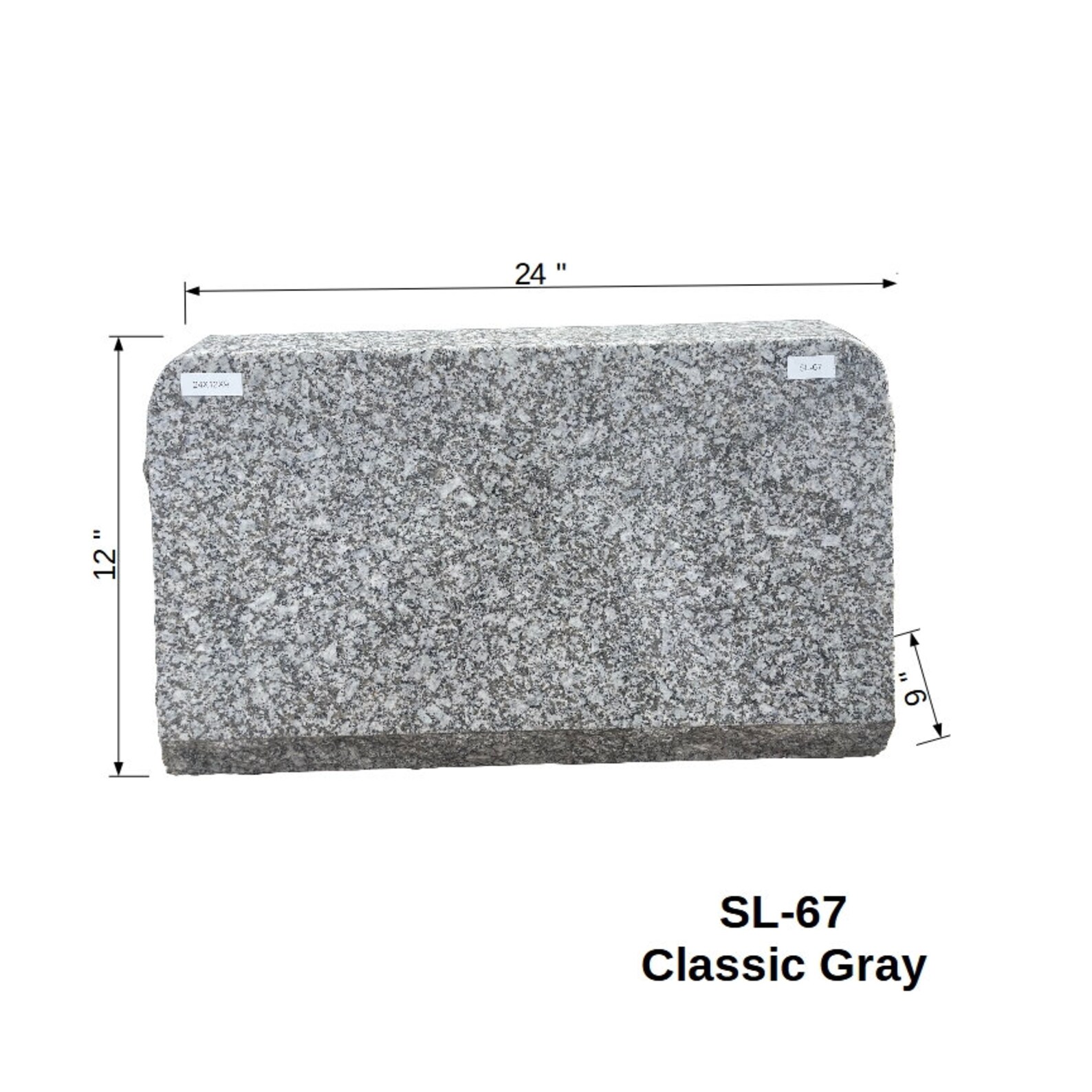 Gray Granite Slant Monument Cemetery Headstone Grave Marker SL-67 - Etsy