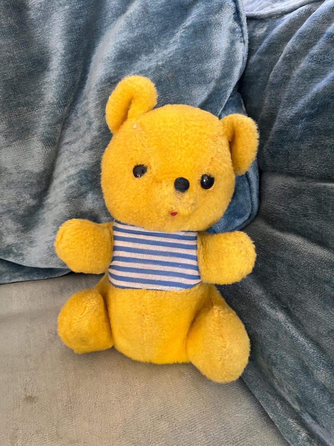 Vintage Winnie the Pooh Plush Stuffed Bear Knickerbocker Toy Company ...