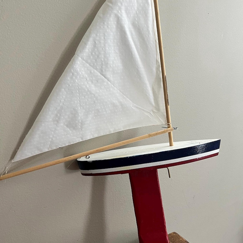 Toy Sailboat - Etsy