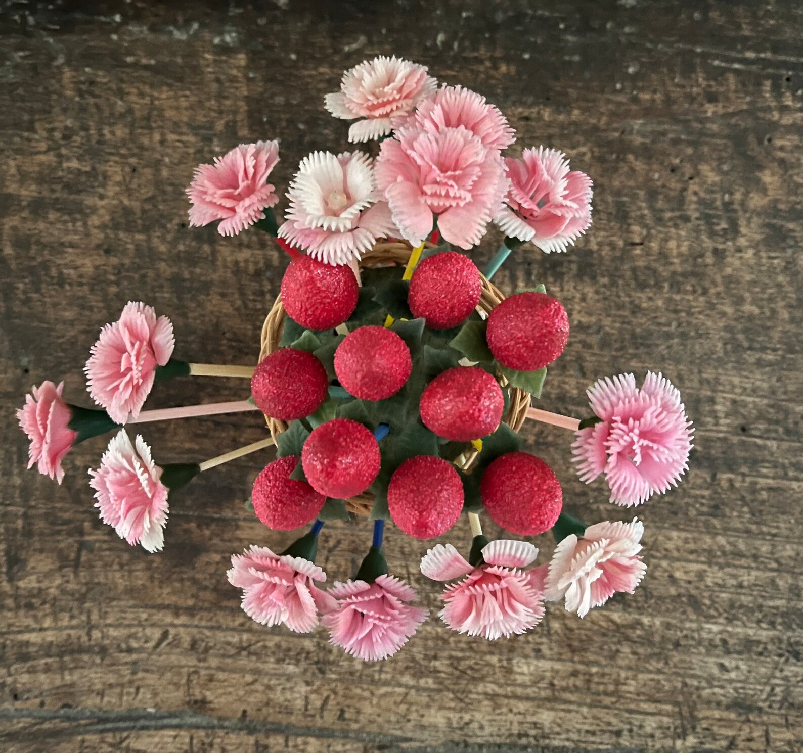 Vintage Flower Strawberry Toothpicks Plastic 1960's Party Thothpicks - Etsy