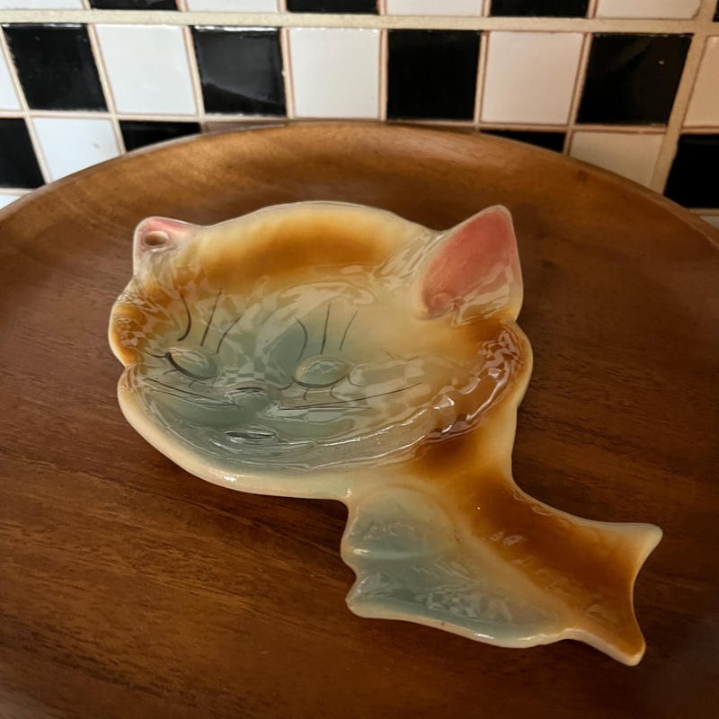 Cat Spoon Rest - Etsy