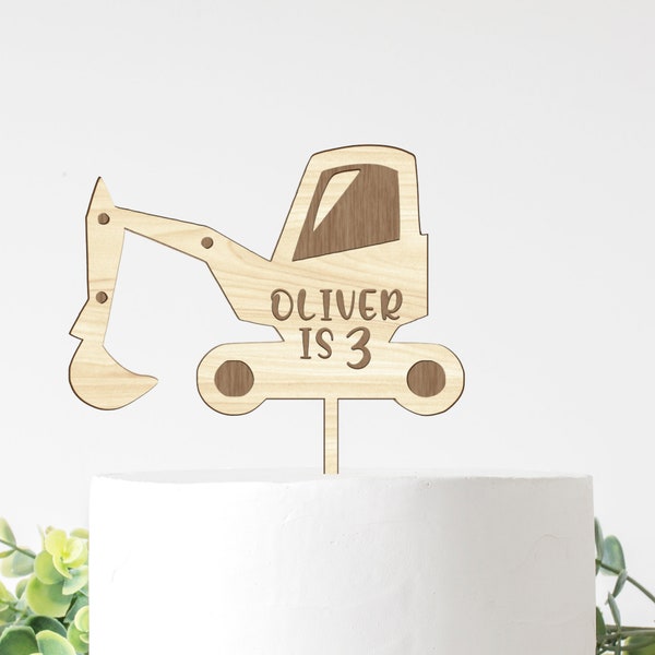 Tractor Cake Topper - Etsy UK