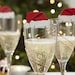 Santa Hat Glass Decorations// Christmas Cheer// Novelty Christmas ...