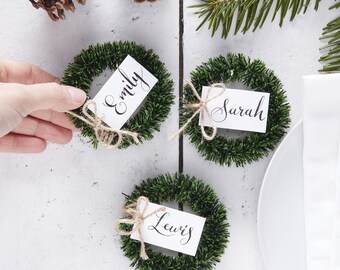 Table name holders | Etsy