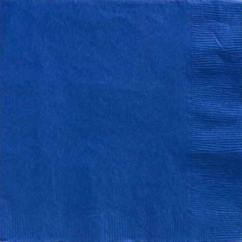 Blue Paper Napkins - Etsy