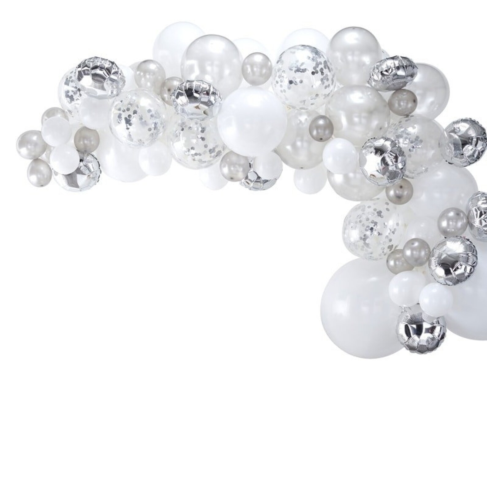 Silver Balloon Arch Kit // Birthday Balloons//wedding - Etsy