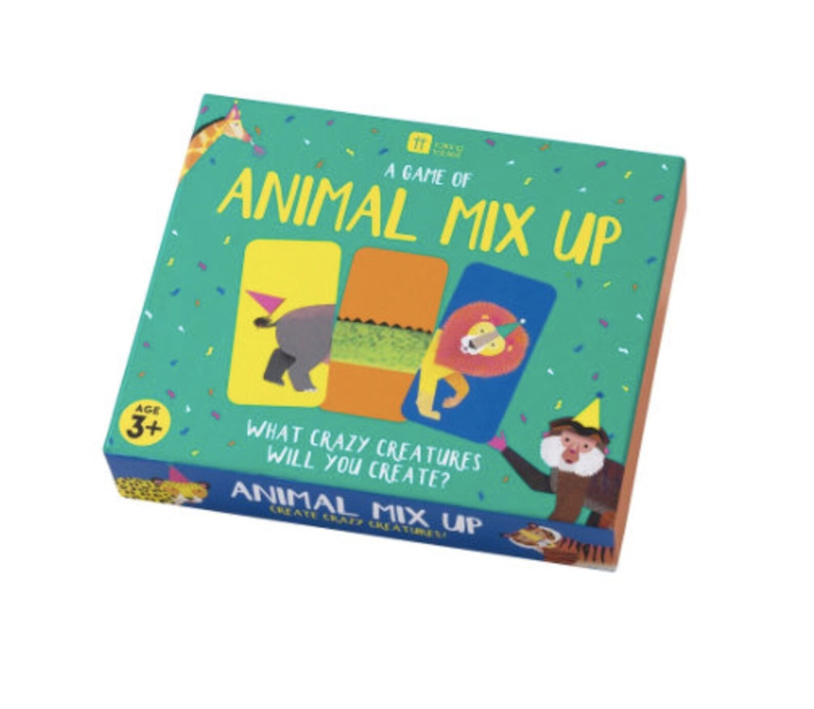 Animal Board Game Birthday Gift Animal Mix up Cardsbirthday - Etsy UK