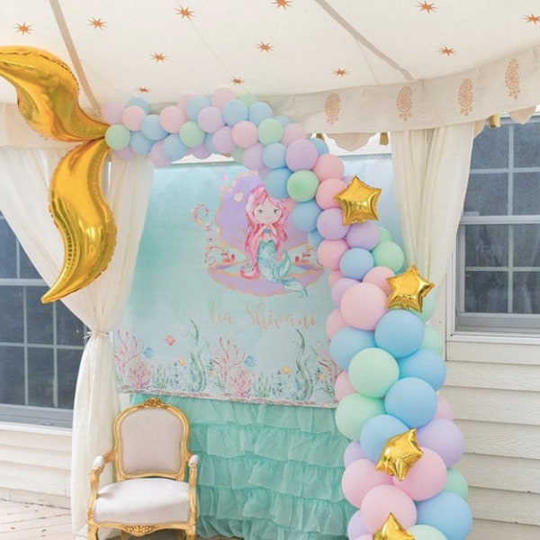 Mermaid Balloon Arch - Etsy