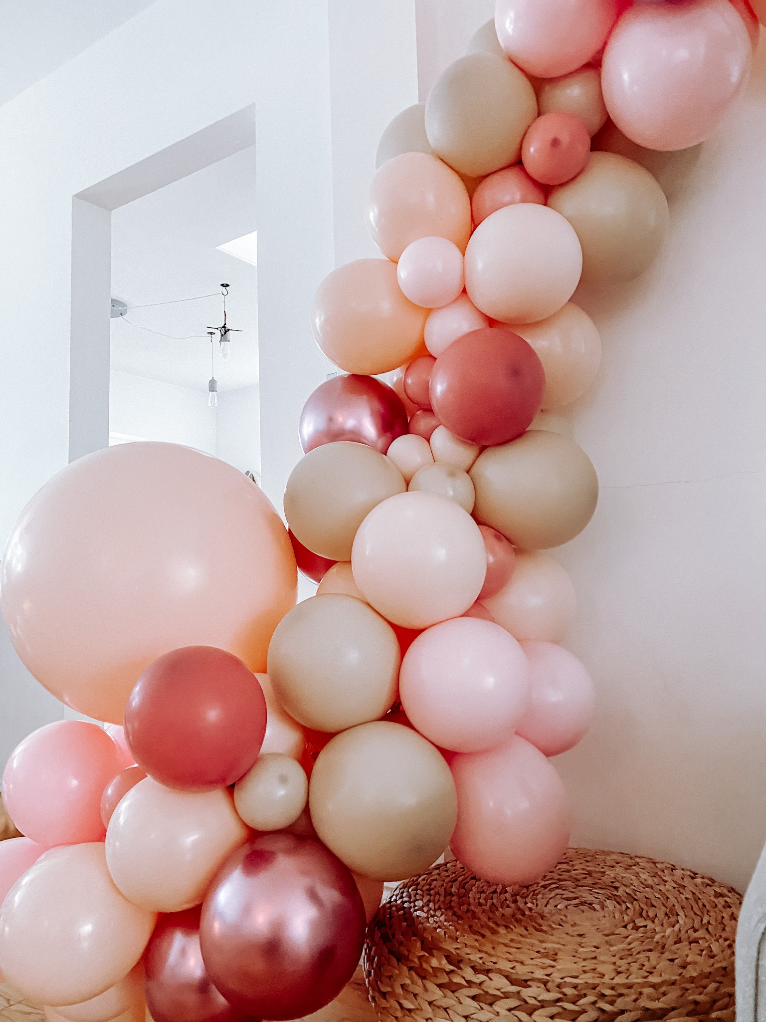 Rose Gold Pink Blush Balloon Garland Kit/custom Balloon/pink - Etsy UK