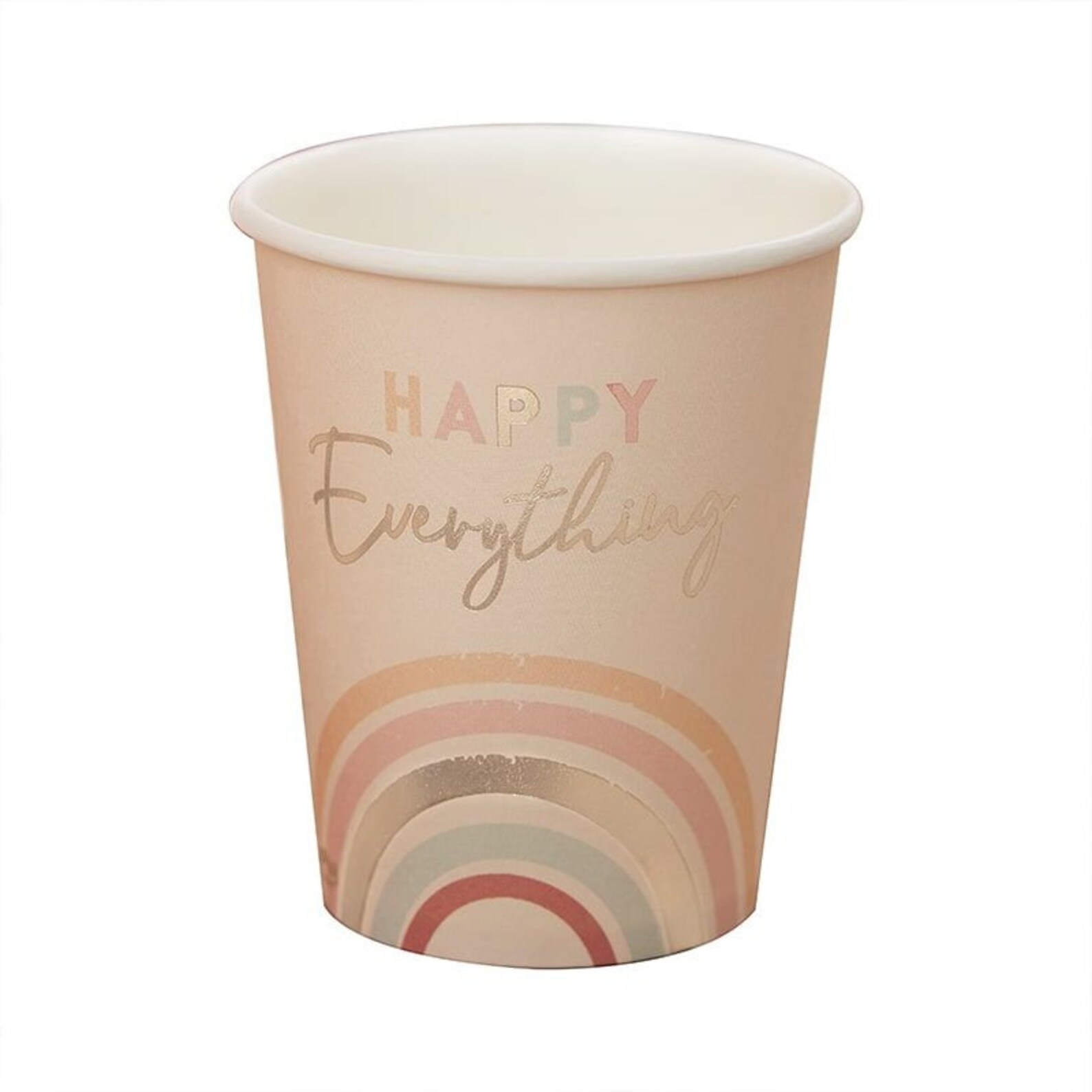 Pastel Rainbow Boho Birthday Party Cups/ Happy Everything - Etsy UK