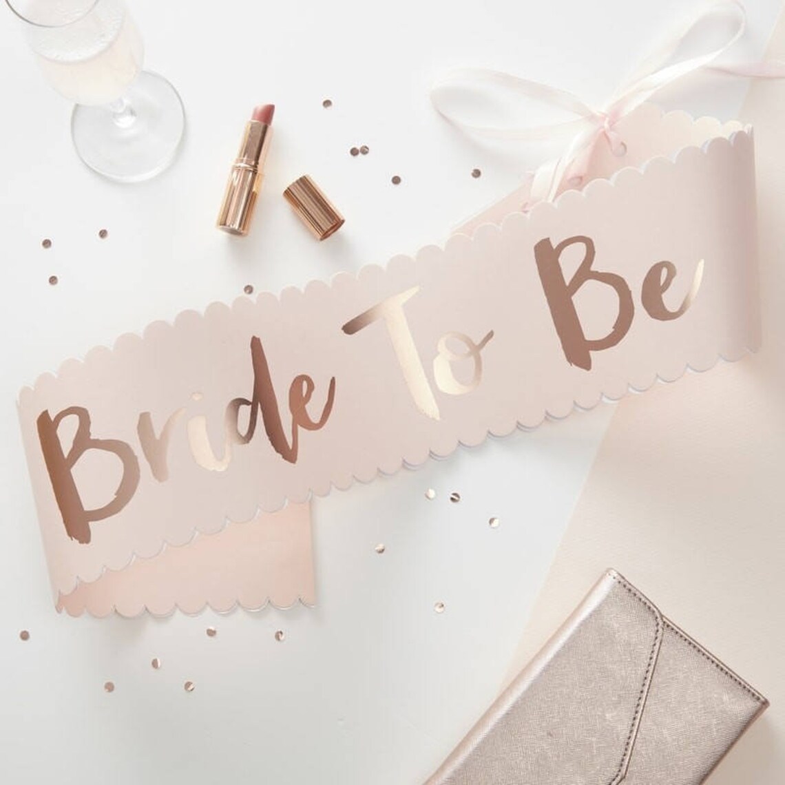 BRIDESMAID Sash Pink and Rose Gold. Hen Do Sashes. Team Bride. - Etsy UK