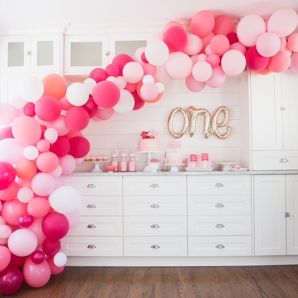 Baby Shower Balloon Arch Girl - Etsy
