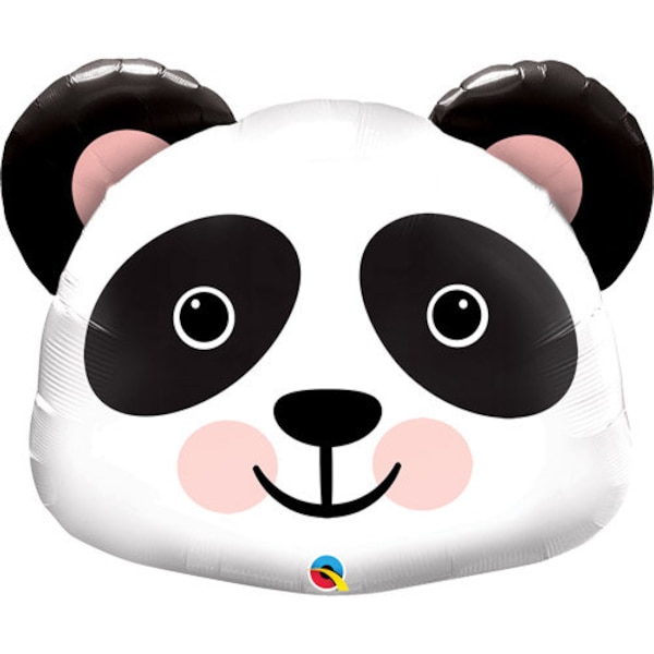 Panda With Balloons - Etsy
